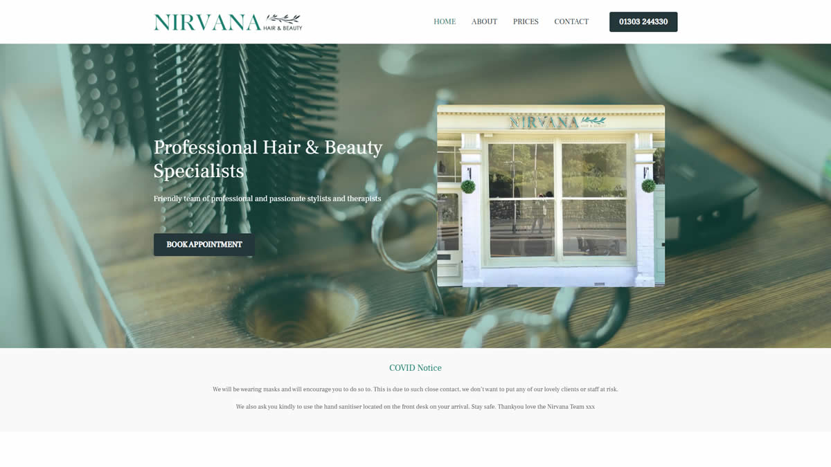 Nirvana Hair & Beauty Salon - Freelance-Creator